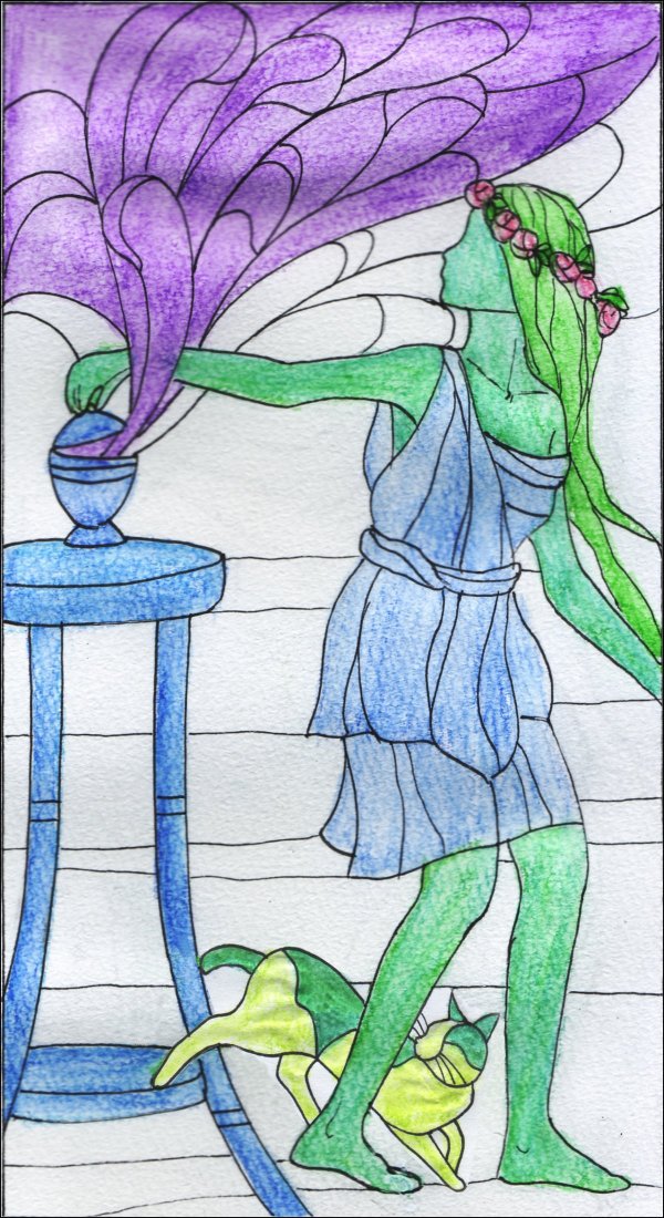 グラス工房達風 | 21017「パンドラの壺(Pandora’s pithos)」